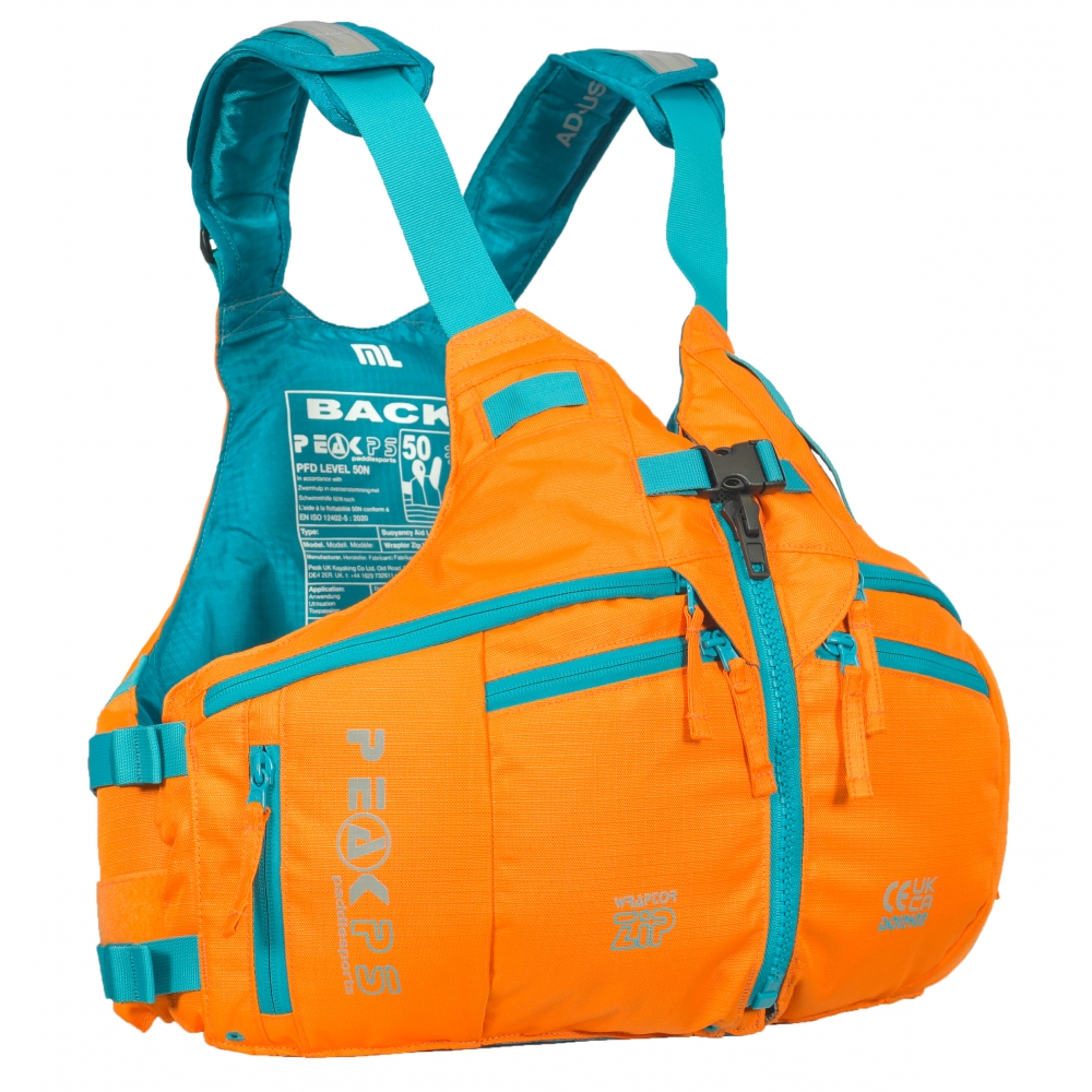 Wraptor Zip PFD | Canoe & Kayak | Peak PS